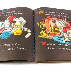 My Kitten Book My Puppy Book, Vintage Children's Book, Written by ...