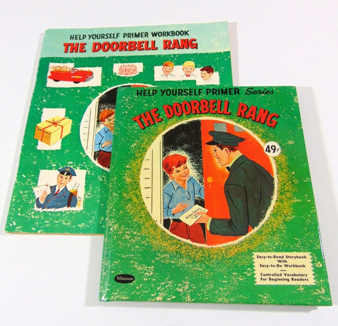 The Doorbell Rang, Vintage Help Yourself Children's Book With Unused ...