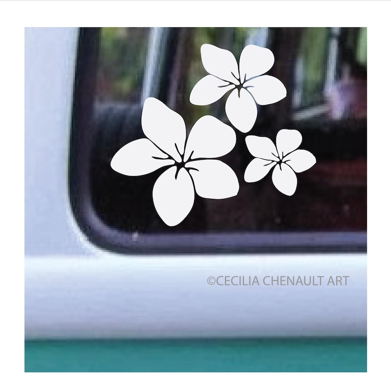 Floral Car Decals - Etsy