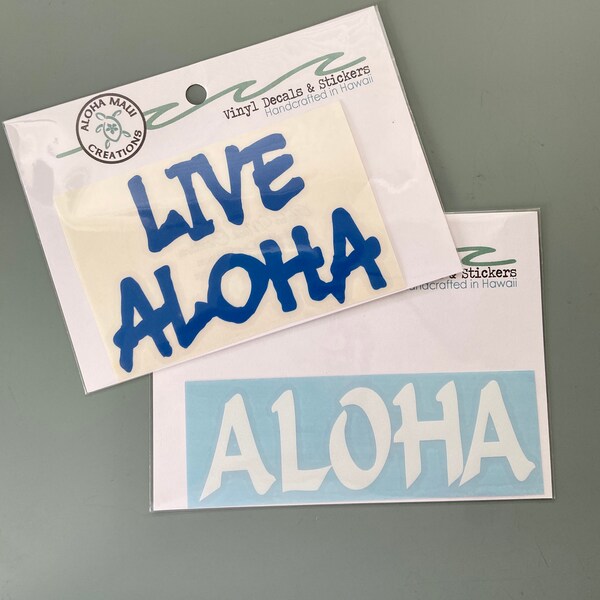 Live Aloha - Etsy