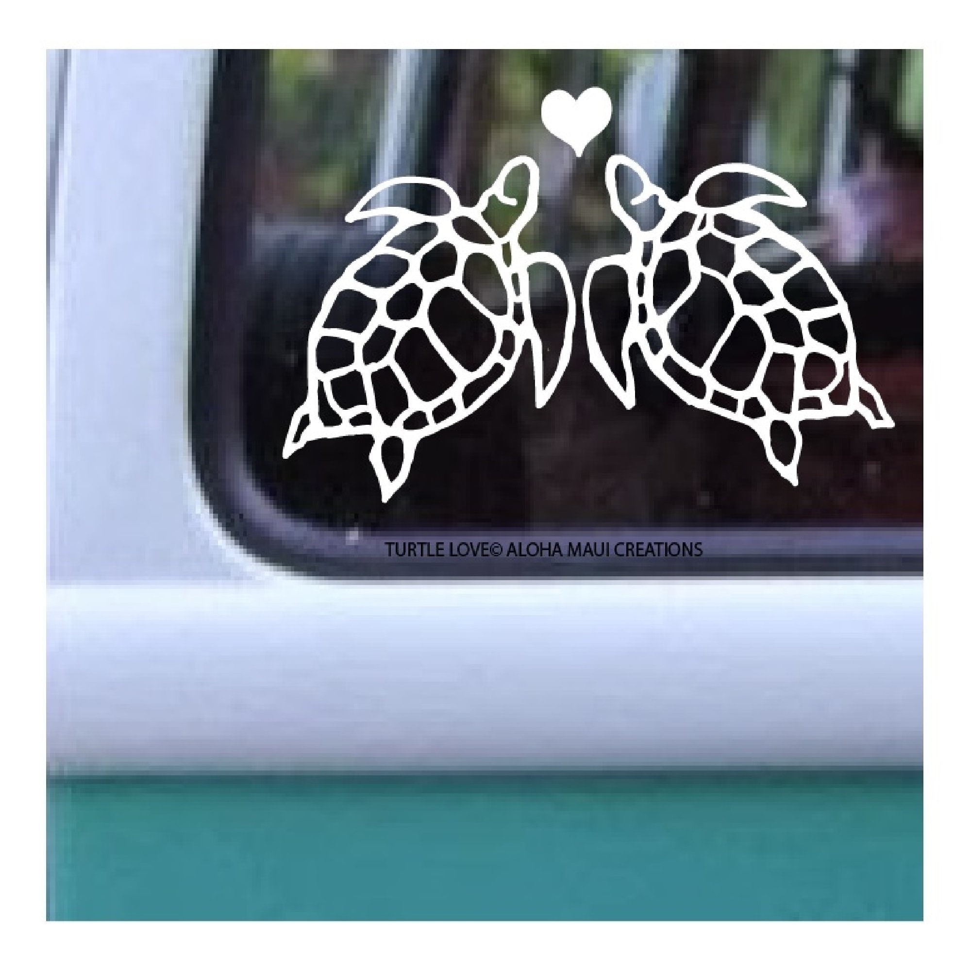 Hawaiian Turtle Decals