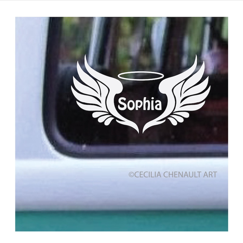 Angel Wings Wall Decal - Etsy