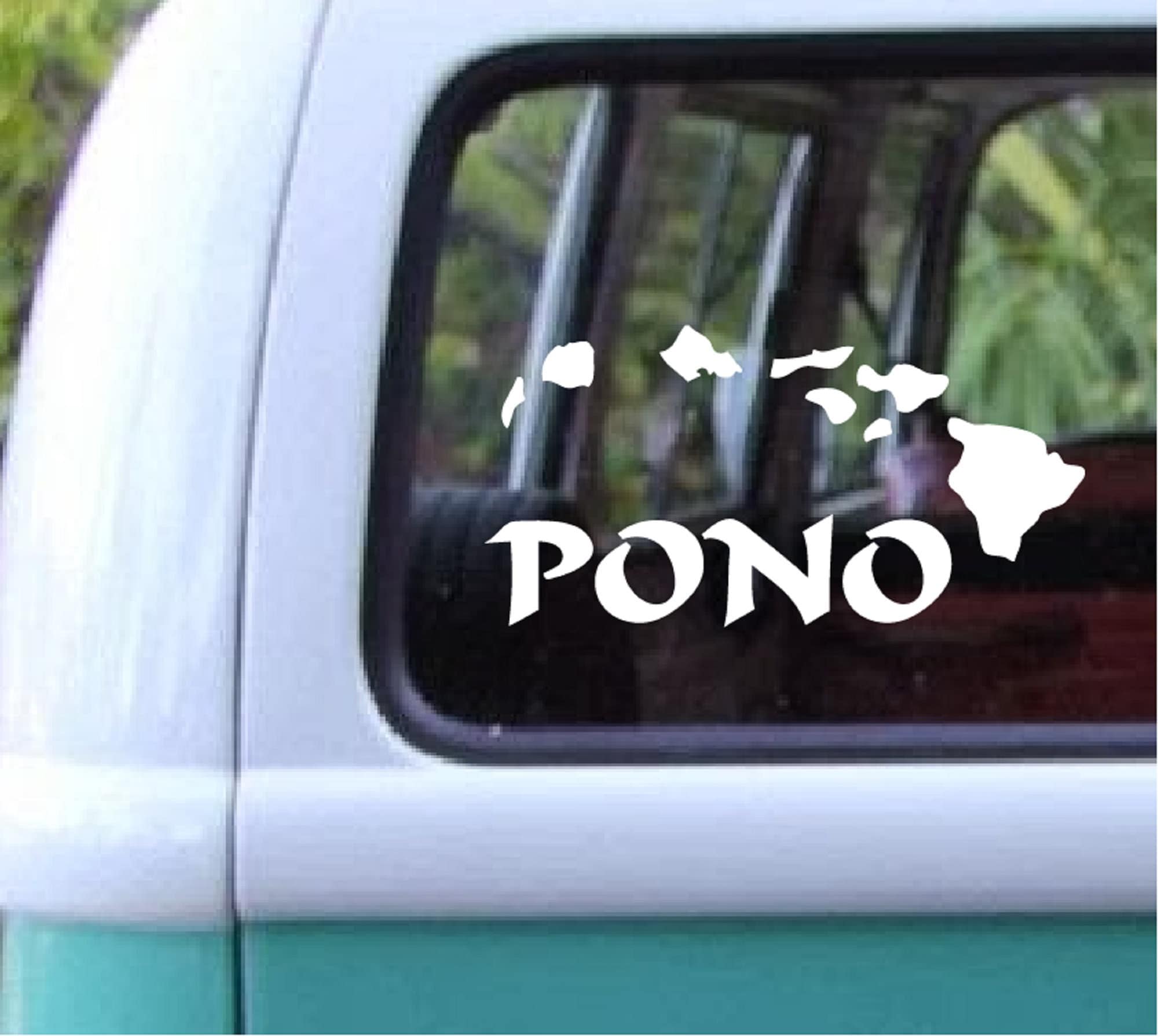Hawaiian Islands Decal - Etsy