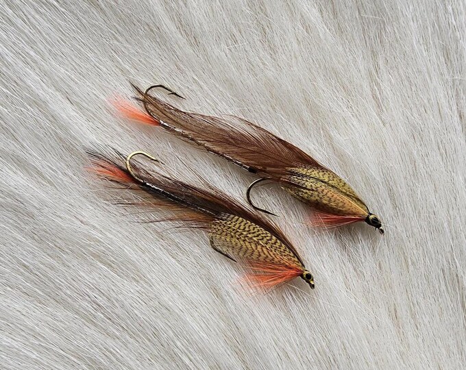 Grey Ghost Tandem Streamer Fishing Fly | Hand-tied Flies | Trout Flies ...