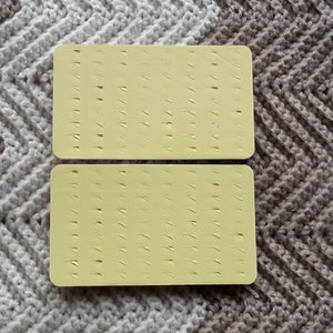 Fly Fishing Fly Box Foam Insert. (4) Pcs. Foams With Self Sticking Back ...