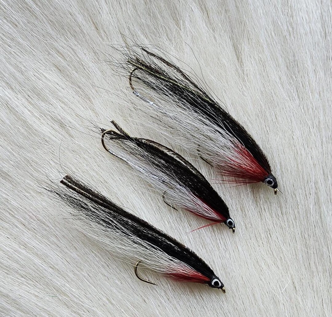 Streamer Fly Fishing Flies. Comes With Trolling Hooks. (3) Flies Combo ...