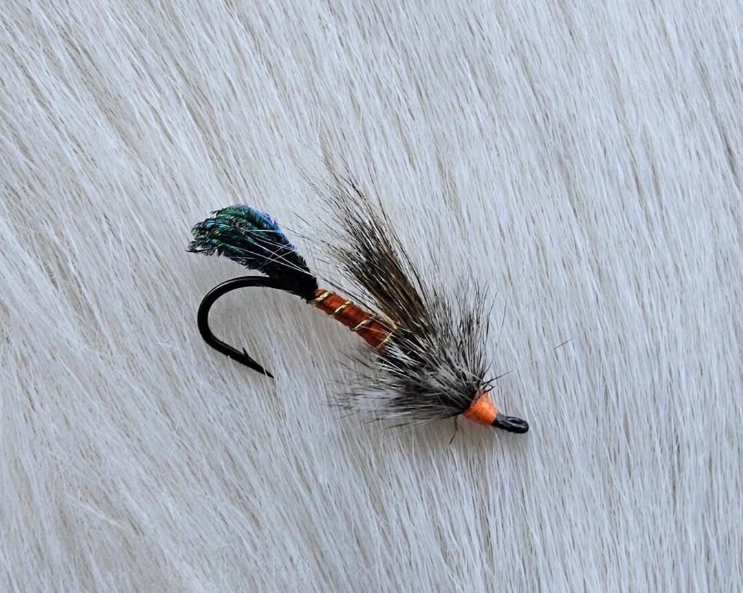 Fly Fishing Flies.. Doiron's; "rusty Rat", Hair Wing Salmon Flies Combo ...