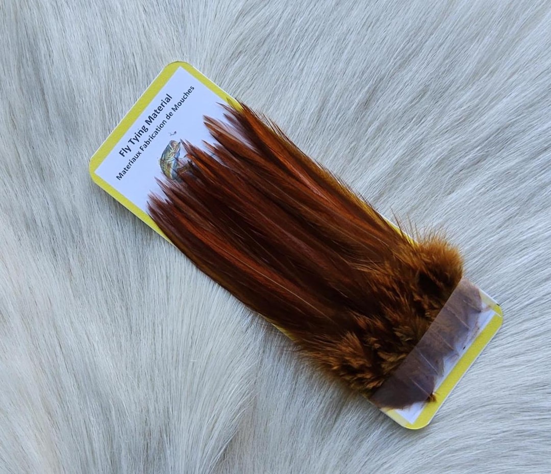 Saddle Hackle,, Fly Tying Hackle (feather)..(50) per Pack, (new ...