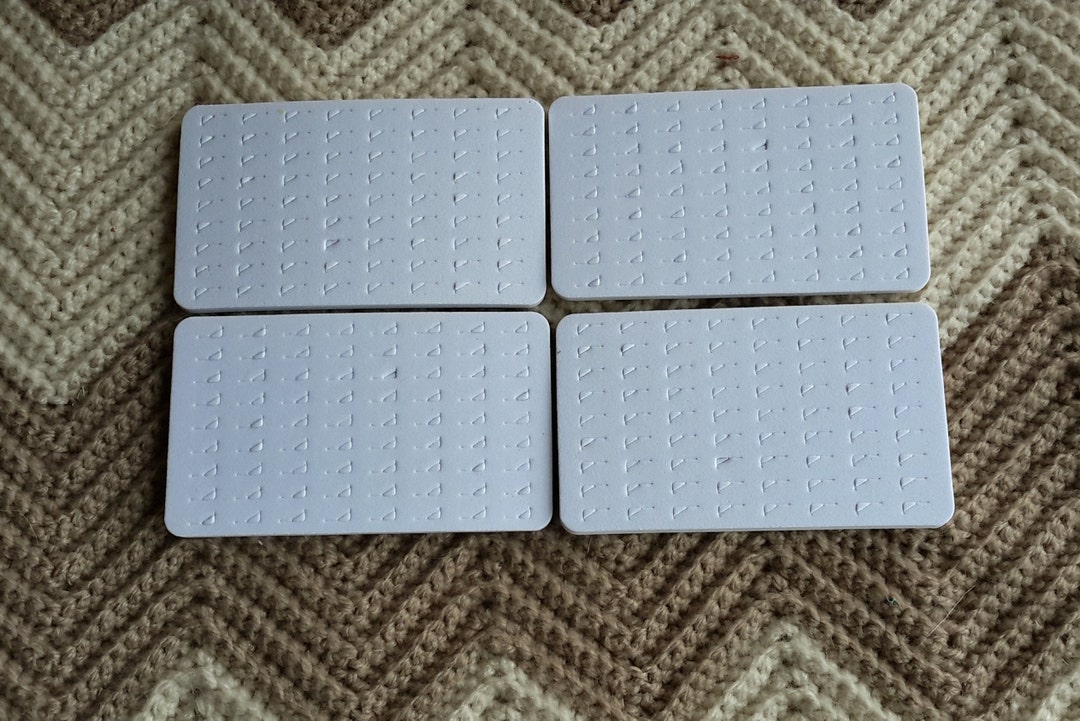 Fly Fishing Fly Box Foam Insert. (4) Pcs. Foams With Self Sticking Back ...