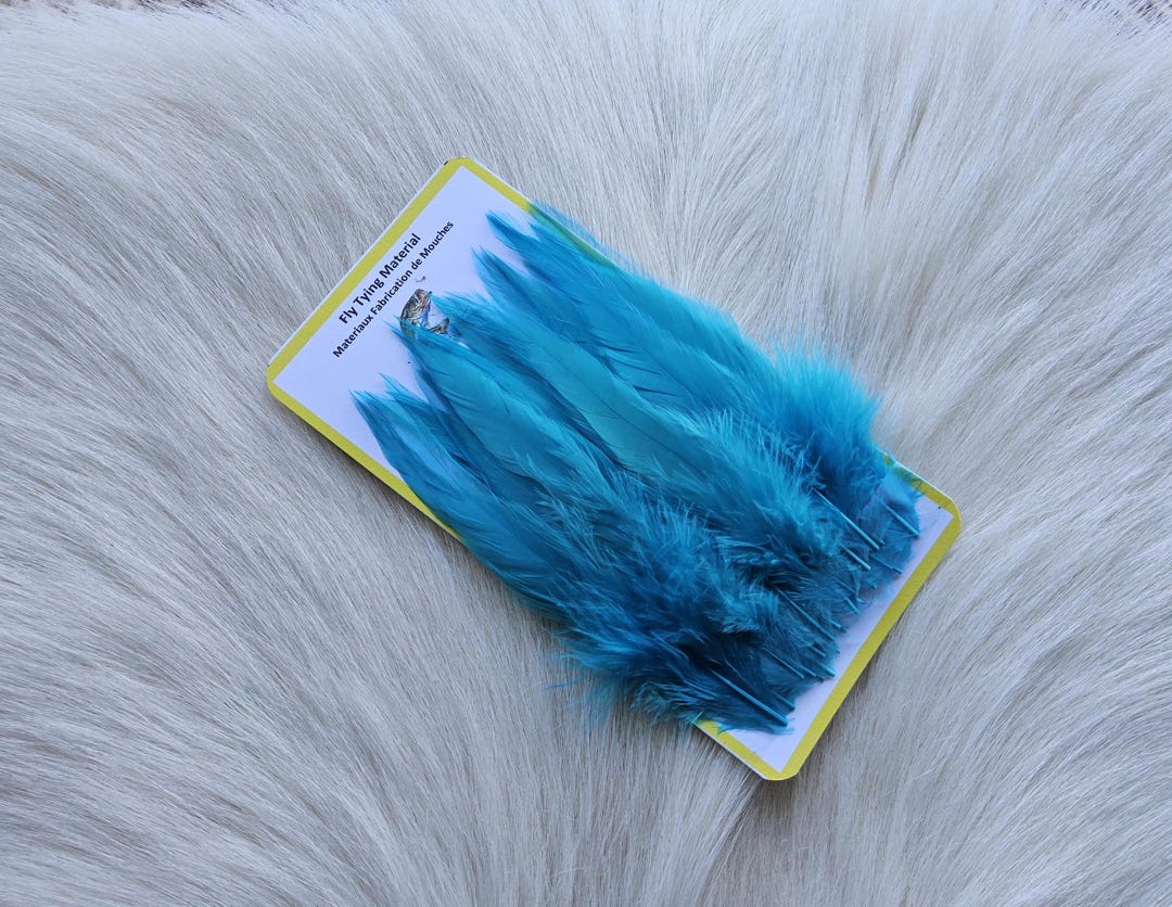 Fly Tying Feather Combo. Select Schalpen Saddle Hackle (feather) (25 ...