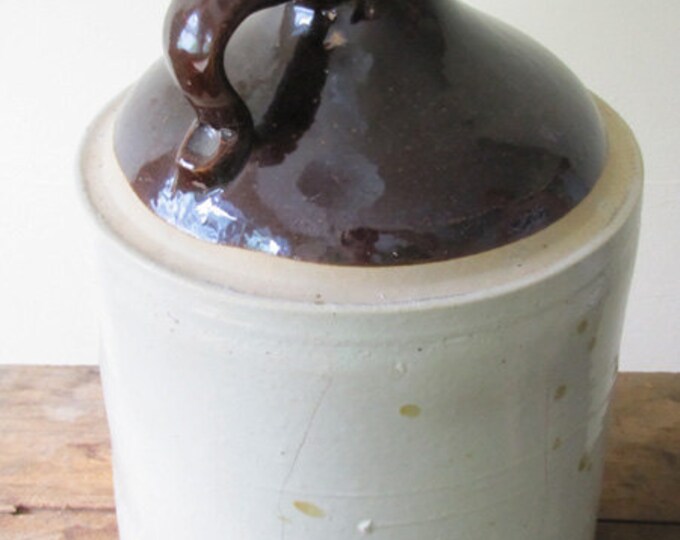 Antique Large Crock Jug - Etsy