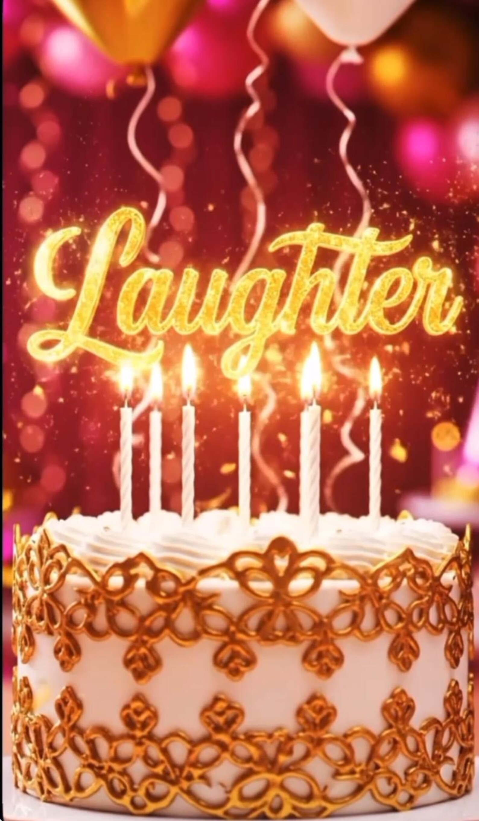 Luxury Animated Birthday Video With Roses and Hearts, Audio Included ...