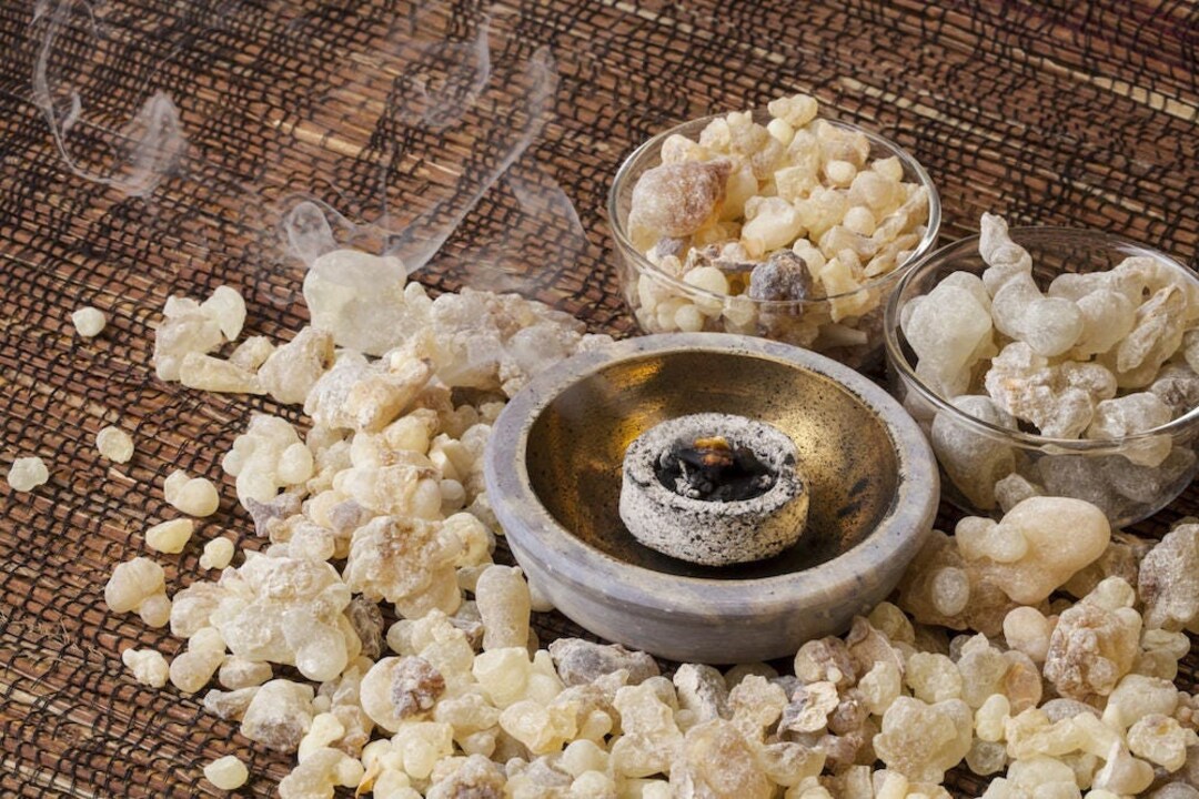 Ceremonial Incense Resin or Powder Amber Frankincense Copal Myrrh Nag ...
