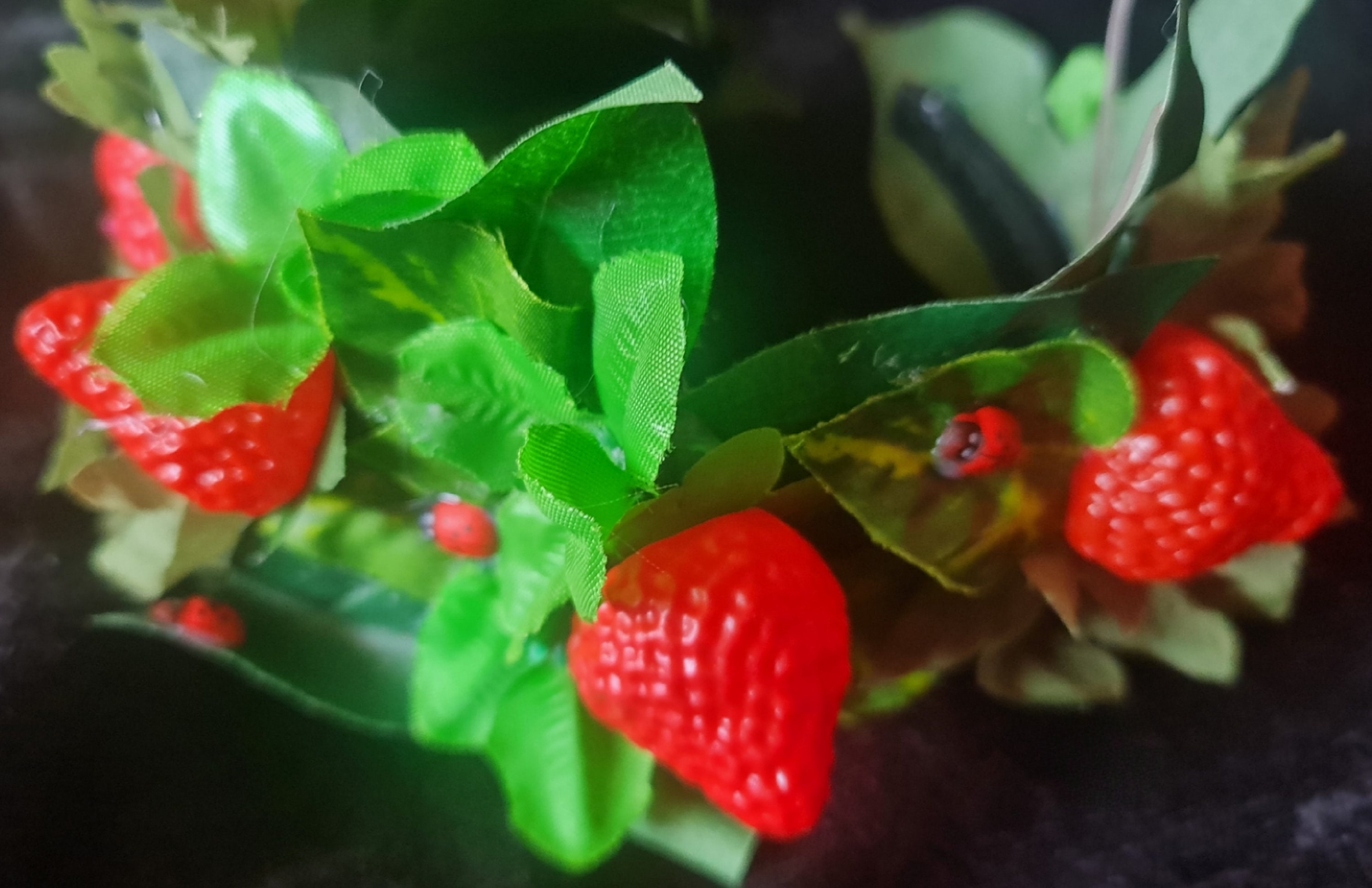 Strawberry Fairy Goddess Crown Tiara Headdress With Ladybirds ...