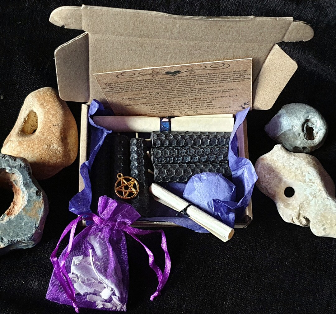 The Little Box of Magick Spell Kit Witches Box for Banishing - Etsy