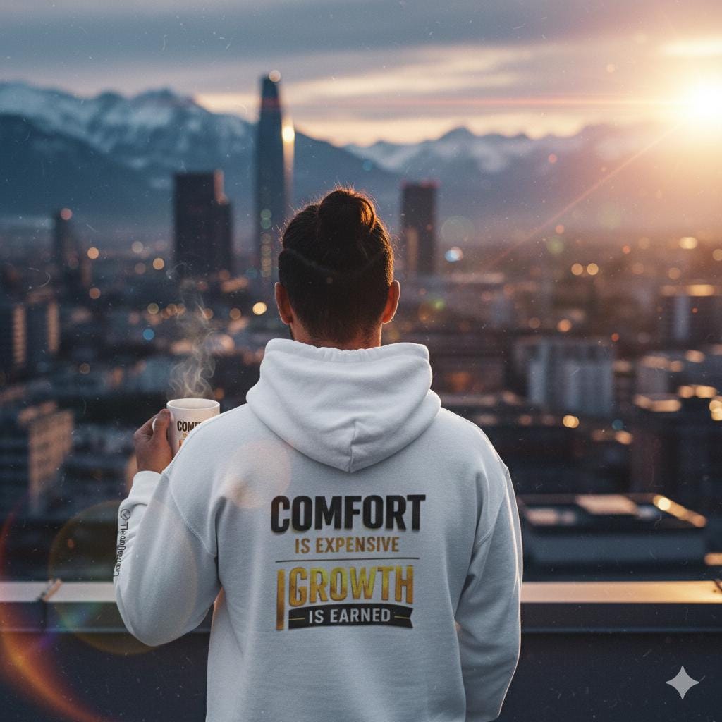 Discipline is Self Respect Hoodie, Minimalist Back Print Hoodie ...