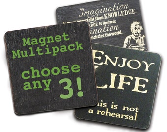 Quote magnets | Etsy