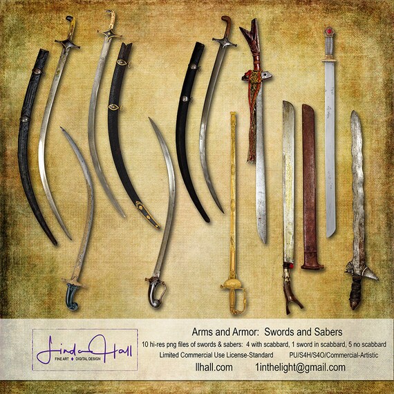 Arms and Armor Collection: Swords and Sabers - Etsy