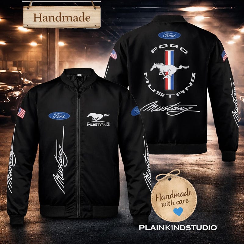 Ford Mustang Bomber - Etsy