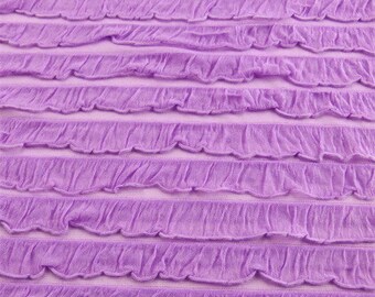 Knit Ruffle Fabric | Etsy