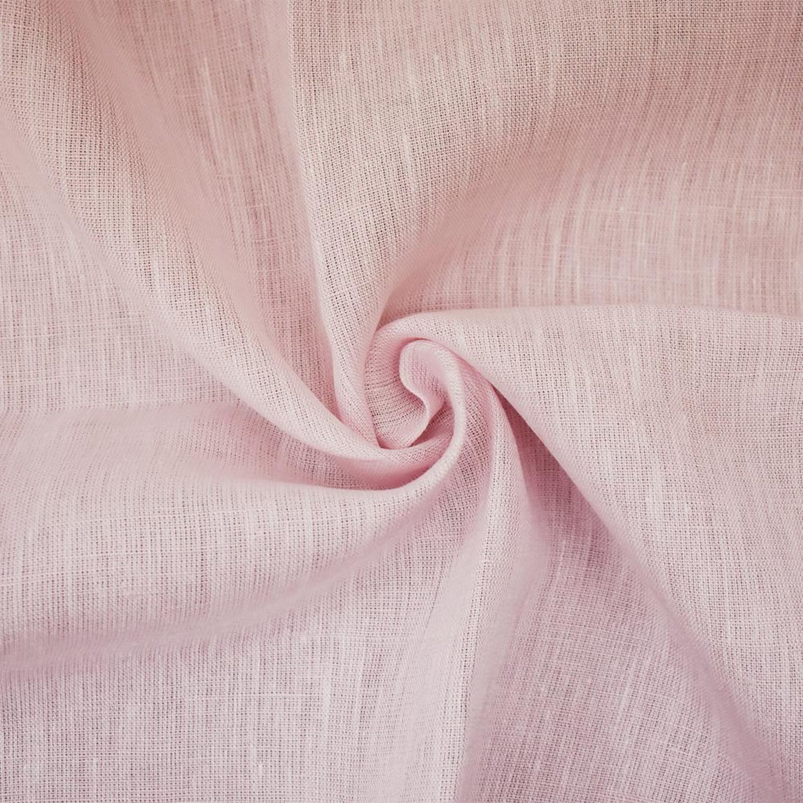 Pastel Pink-white Spence Bryson Texture Slub Irish Linen Chambray ...