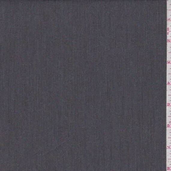 Slate Grey Stretch Suiting Fabric By The Yard | Etsy