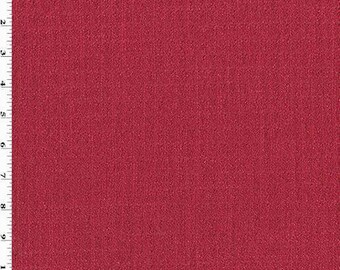 Red Boucle Fabric - Etsy