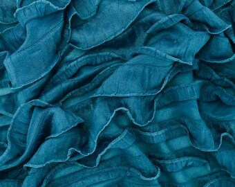 Knit Ruffle Fabric | Etsy