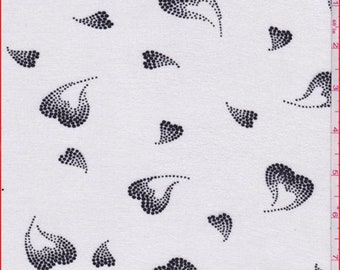 Heart print fabric | Etsy