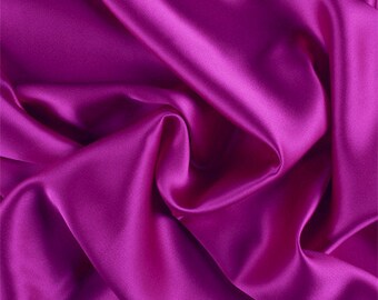 Magenta Silk Fabric - Etsy