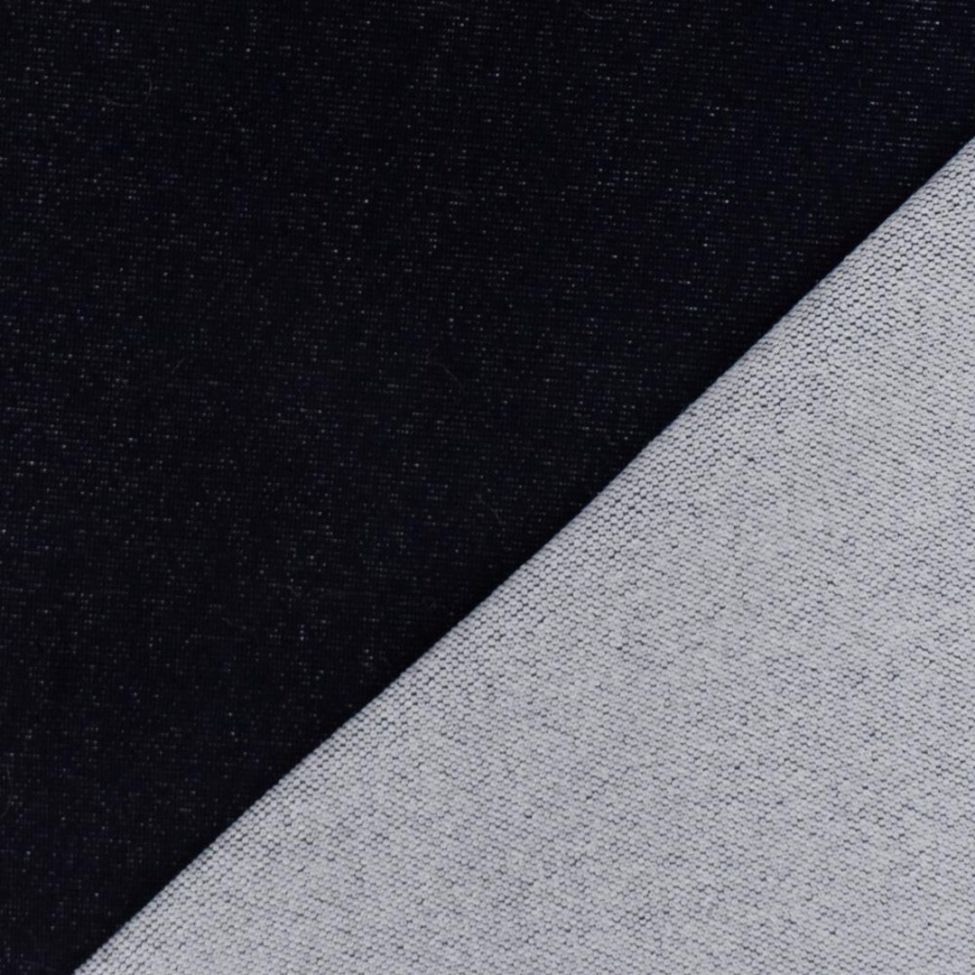 Midnight Blue-white Texture Stretch Nylon Double Knit Fabric - Etsy