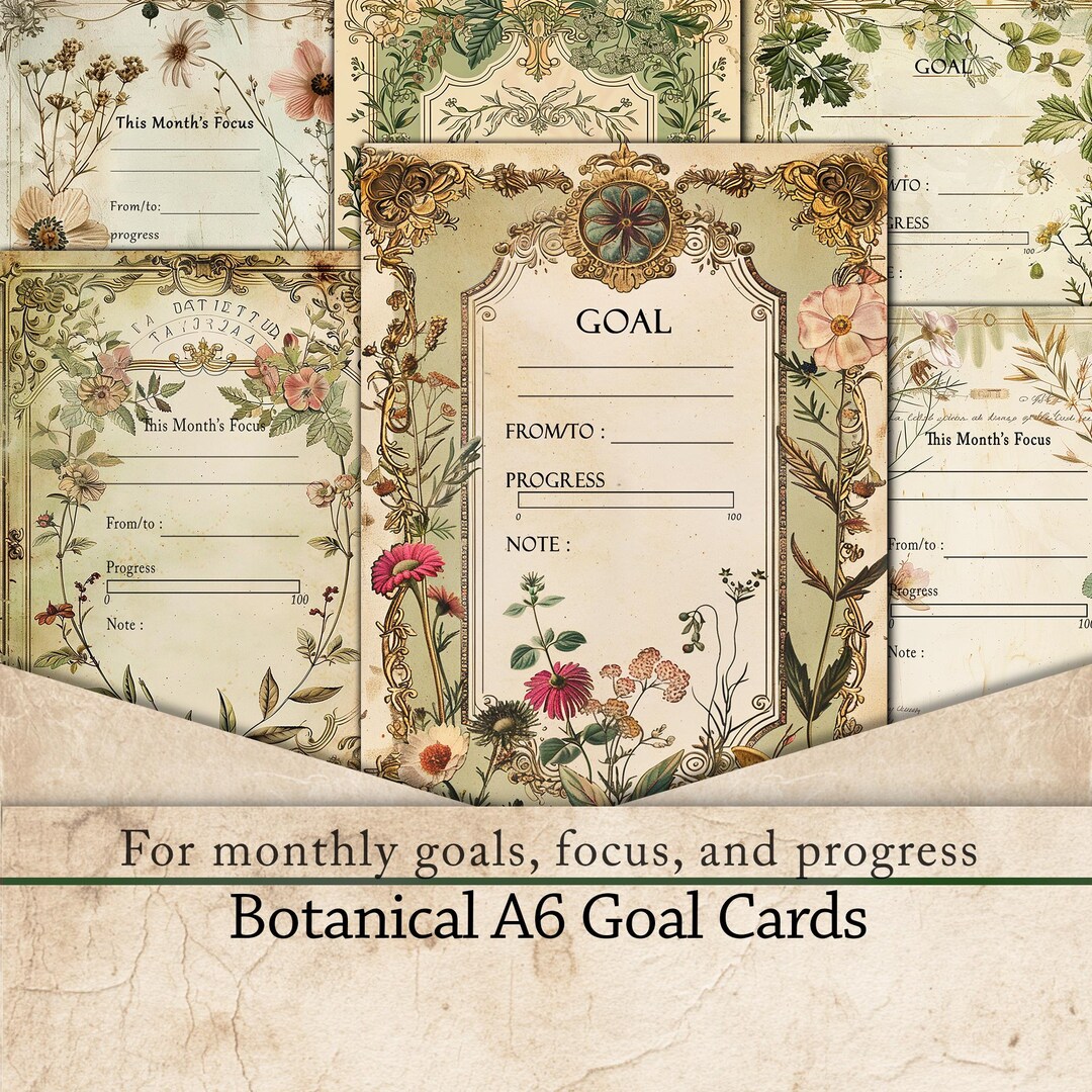 Printable Flower Habit Tracker | Monthly Routine PDF (digital Download ...