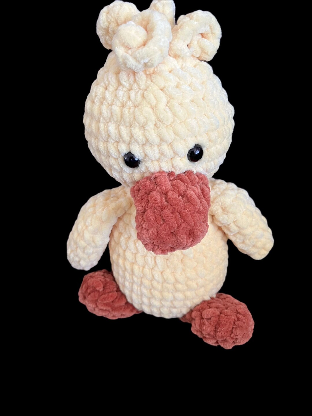 Duck Plushie, Amigurumi, Stuffed Animal, Stuffed Toy - Etsy
