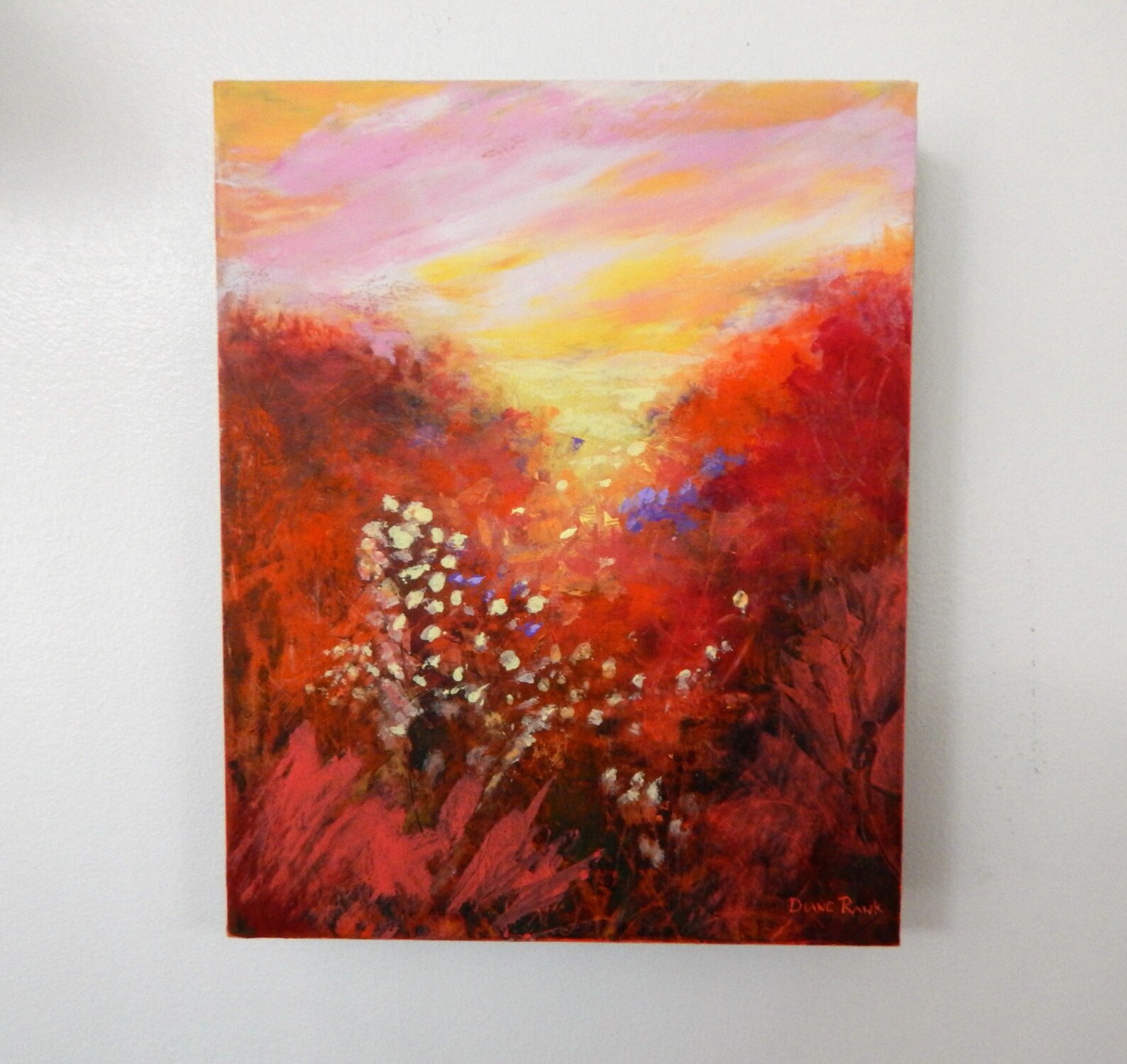 Impressionist Abstract Landscape Oil & Cold Wax Painting - Etsy