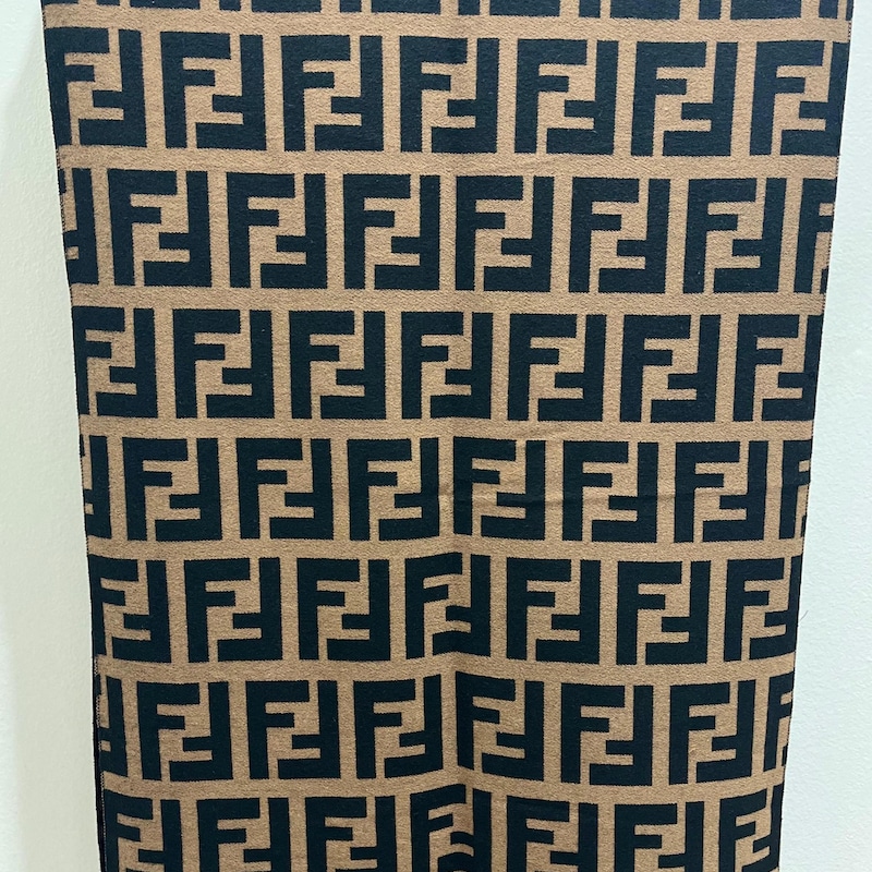 Fendi Logo Scarf - Etsy