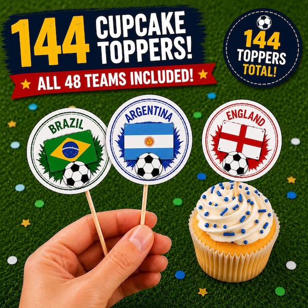 Fifa Cake Topper - Etsy UK