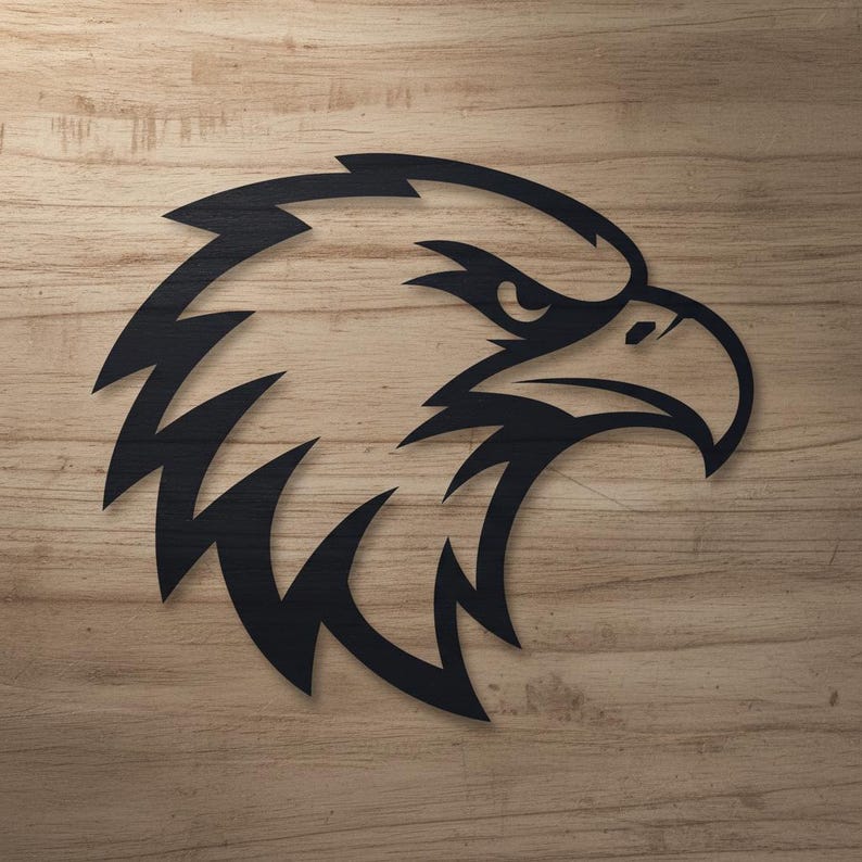 Bald Eagle SVG PNG DXF | Head Cut File for Cricut Silhouette | Clipart ...