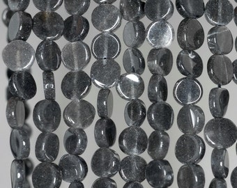 Black grey gemstone | Etsy