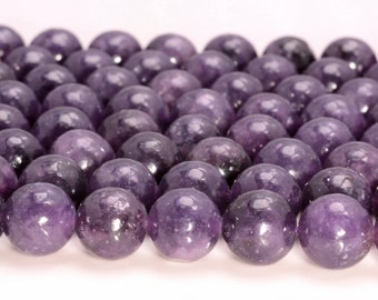 1 Full Strand 15.5 Real Natural Loose Round Semi Precious Healing Stone ...