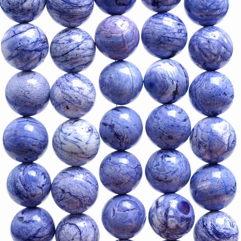 10MM Light Purple Charoite Jasper Gemstone Grade AB Round - Etsy