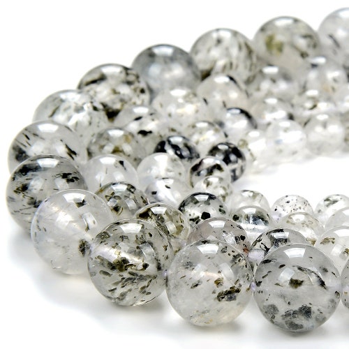 Rare Natural Green Black Phantom Mica Quartz Gemstone Grade - Etsy