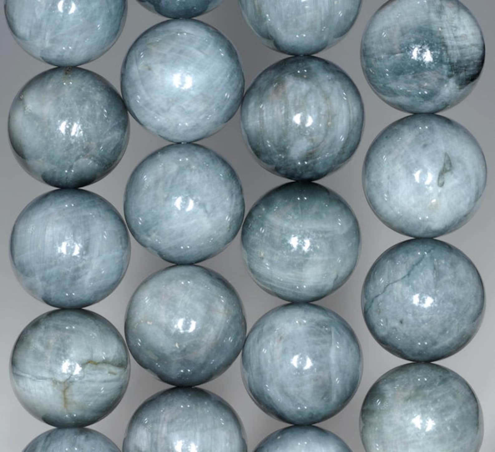 15-16MM Chrysoberyl Gemstone Grade AA Round Loose Beads 7 Inch Half ...