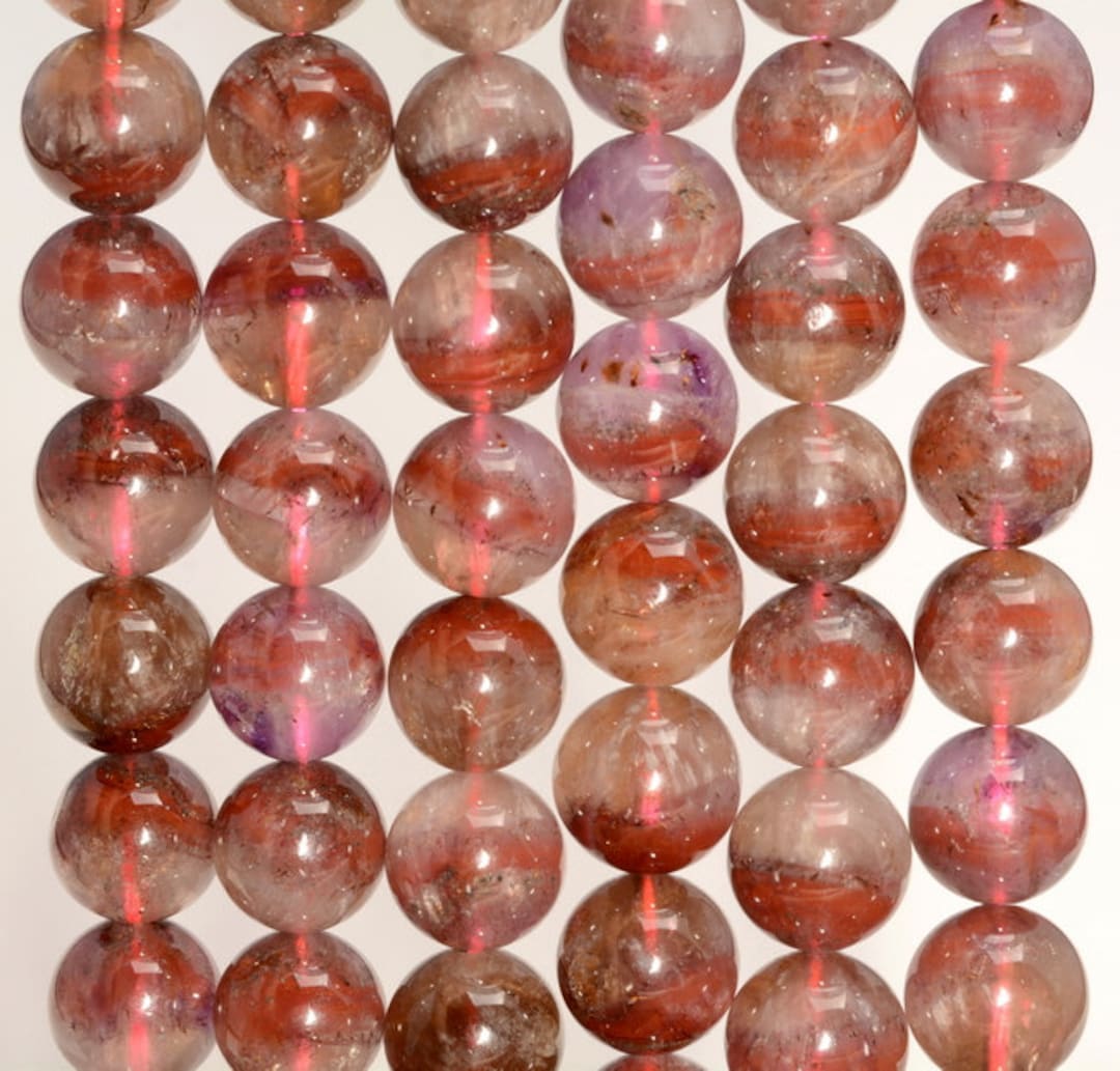 8-9mm Rare Auralite 23 World’s Oldest Crystal Grade AA Purple Pink Red ...