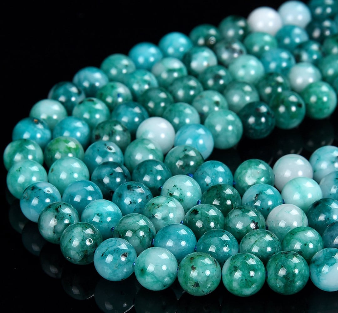 Natural Phoenix Stone Gemstone Grade AAA Round 6MM Loose Beads (D533 ...