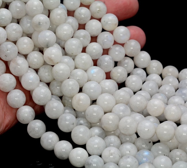 SALE Genuine Rainbow Moonstone Gemstone Indian Grade AA | Etsy