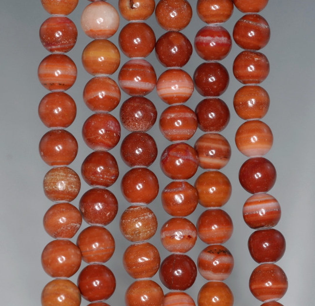 6MM Red Malachite Gemstone ROUND Loose Beads 15.5 Inch Full Strand ...