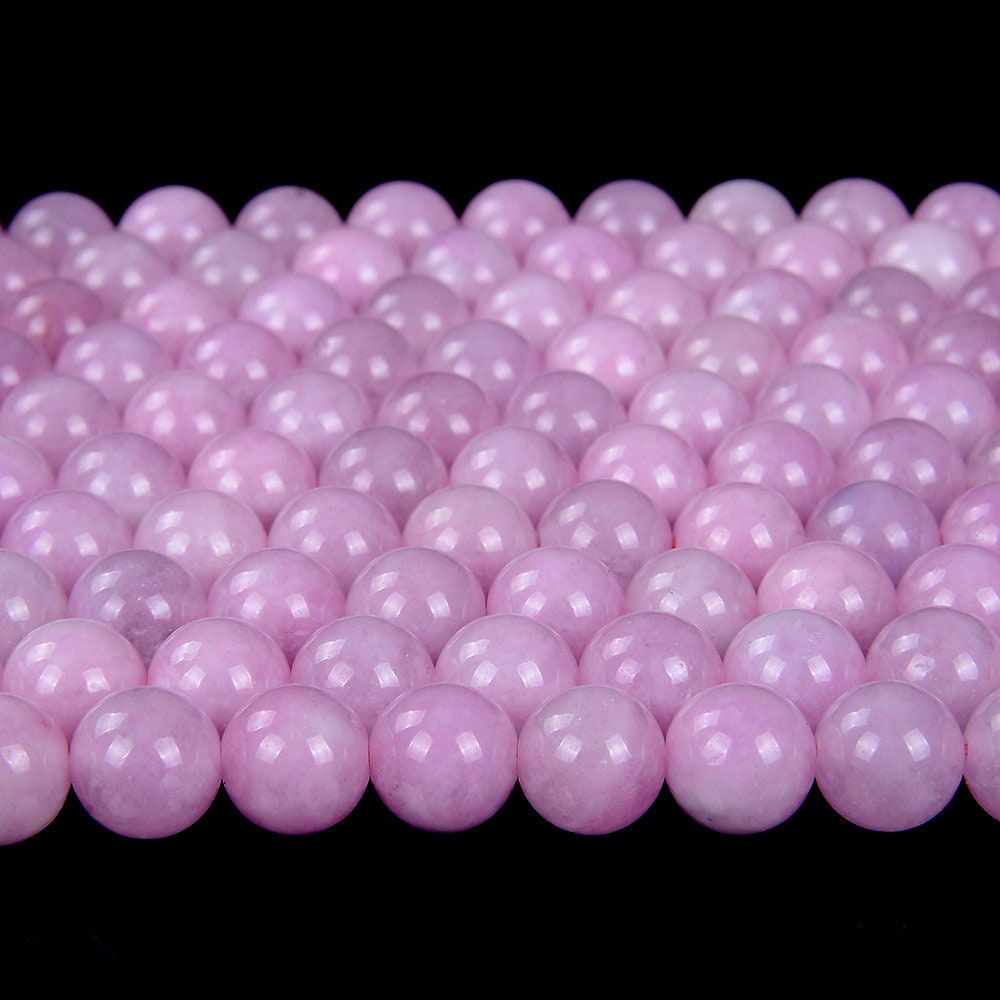 Purple Kunzite Quartz Gemstone Purple Grade AAA Round 6mm 8mm - Etsy