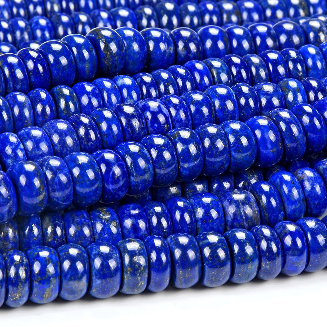 Natural Lapis Grd AAA Rondelle Slice 5X2MM 7X2-7X4MM 8X3-8X5MM - Etsy