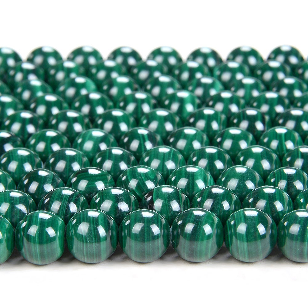 Deep Green Natural Malachite Deep Green Gemstone Grade AAA | Etsy