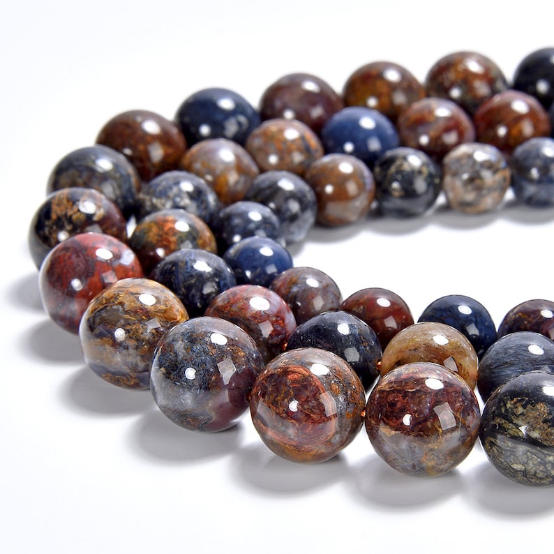 Natural African Pietersite Gemstone Grade AAA Round 7MM 8MM 9MM 10MM ...